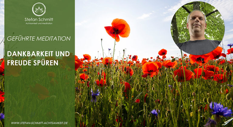 Geführte Meditation: Dankbarkeit und Freude spüren - Stefan Schmitt Achtsamkeit & Meditation